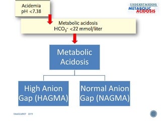 Metabolic acidosis - physiologic approach | PPT
