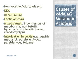 Metabolic acidosis - physiologic approach | PPT