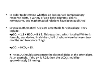 Metabolic acidosis | PPTX