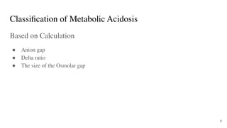 Metabolic acidosis | PDF