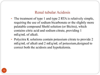 Metabolic acidosis | PPTX