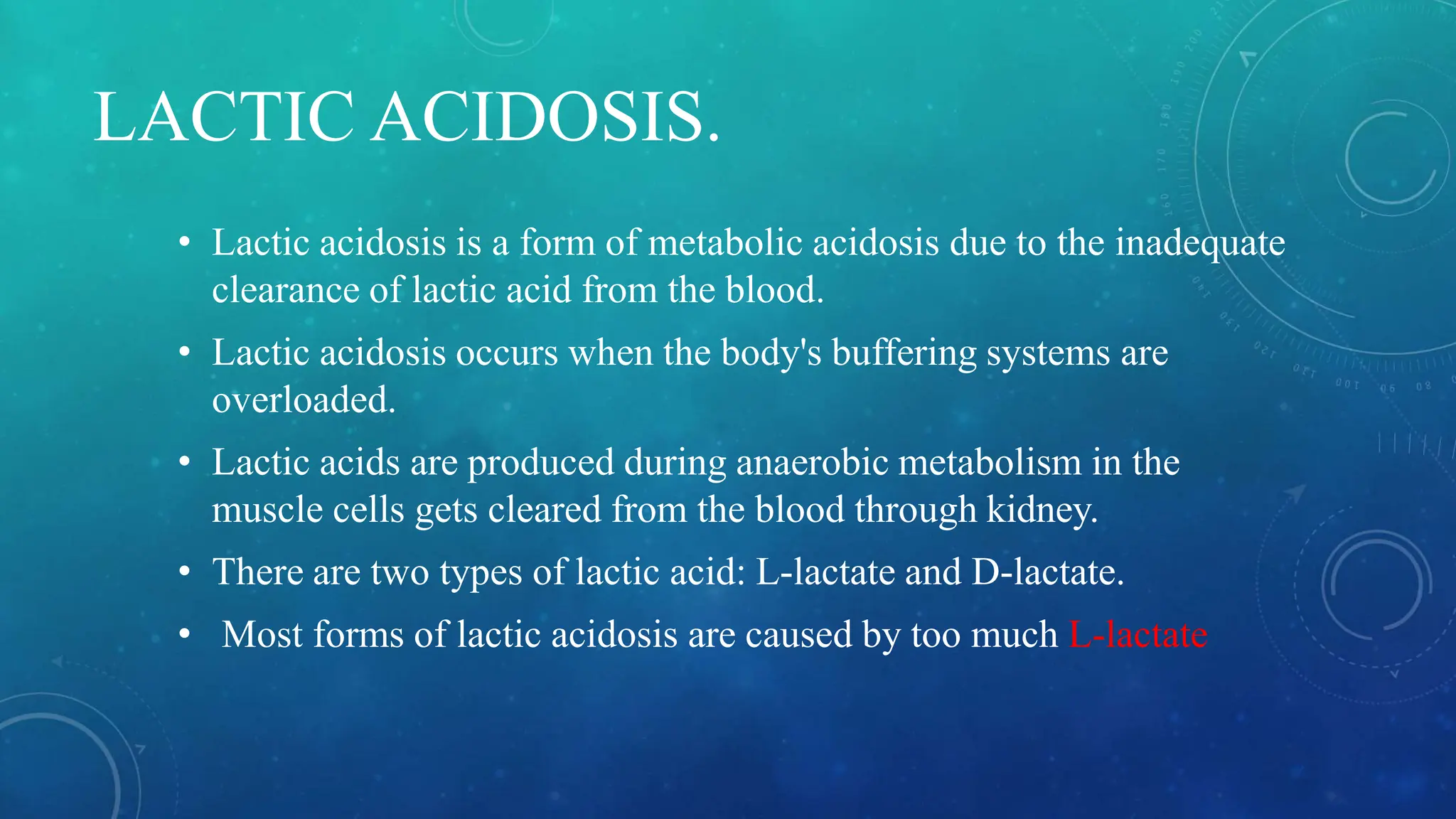 metabolic acidosis | PPTX