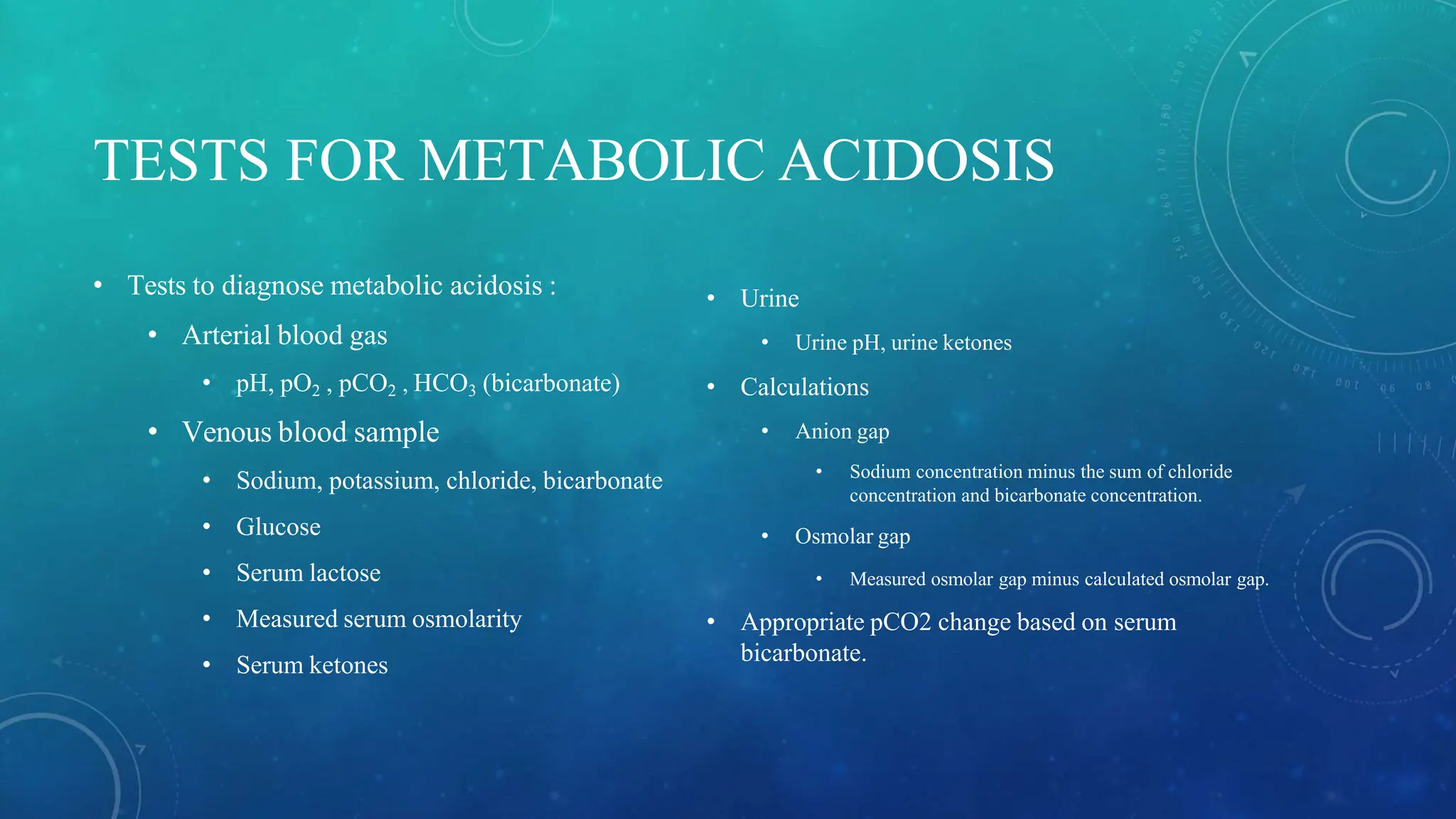 Metabolic Acidosis Pptx