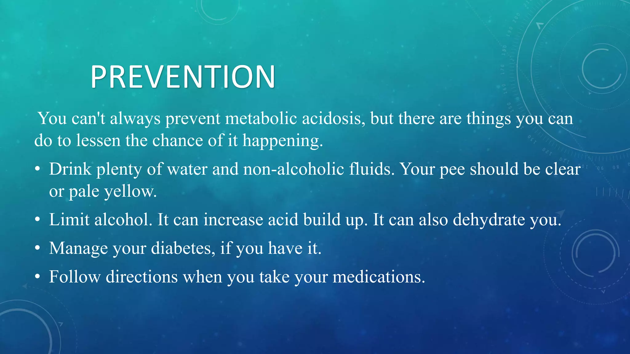 Metabolic acidosis ppt (types and pathophysiology) | PPTX