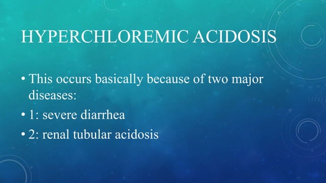 Metabolic acidosis ppt (types and pathophysiology) | PPTX
