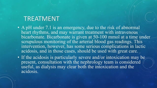 Metabolic acidosis ppt (types and pathophysiology) | PPTX