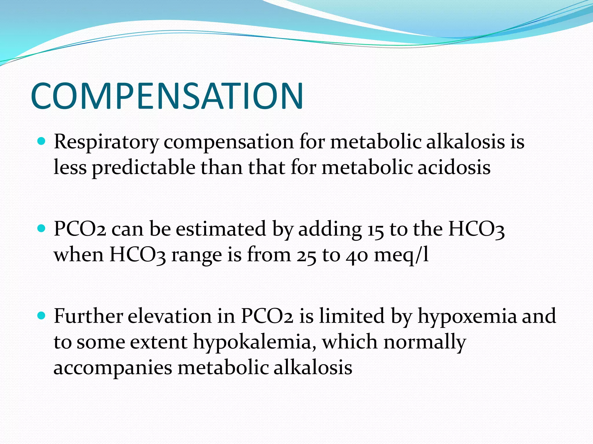 Metabolic alkalosis | PPTX