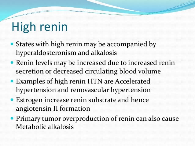 Metabolic alkalosis