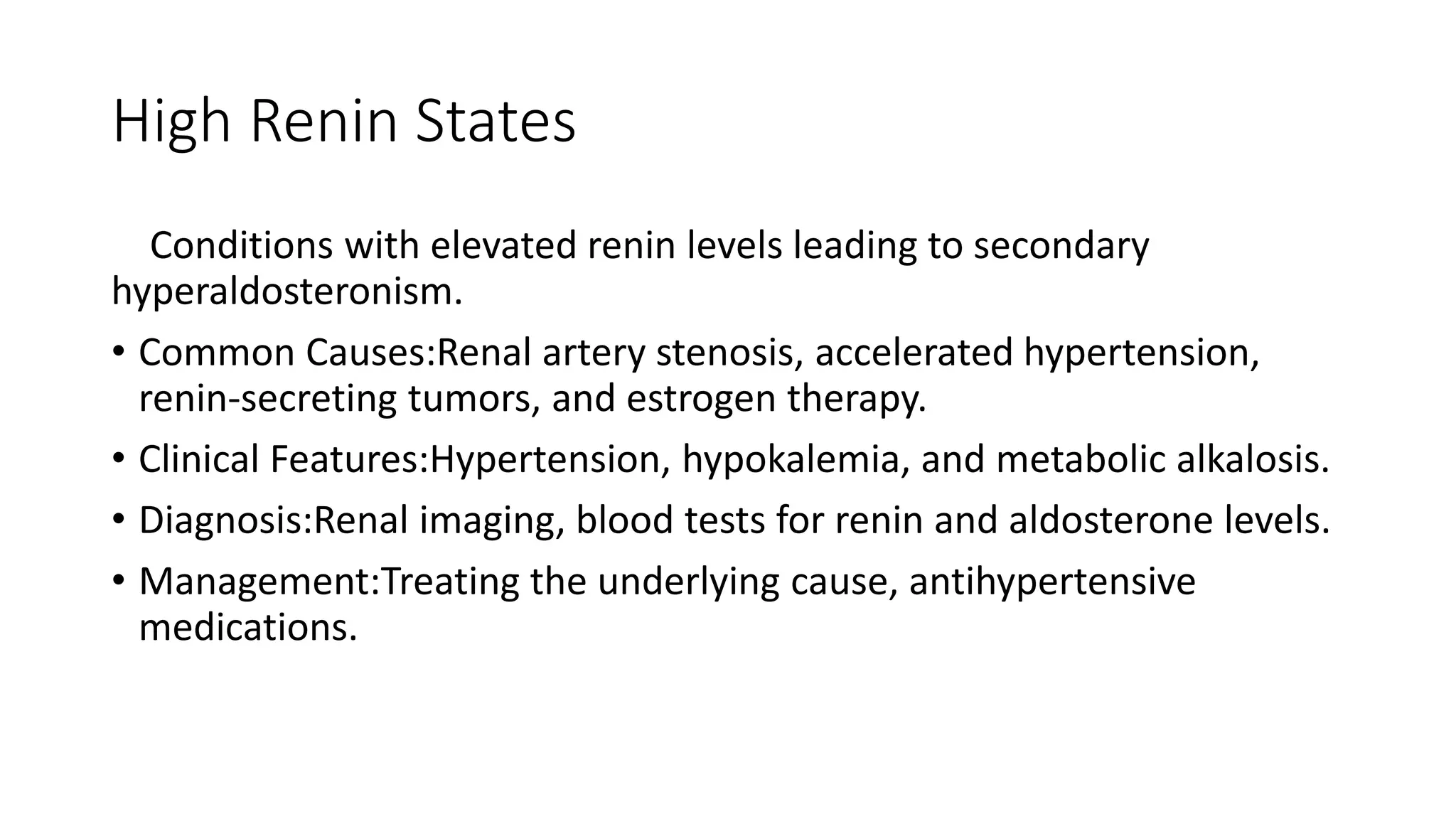 Metabolic Alkalosis causes, pathophysiology and treatment | PPTX