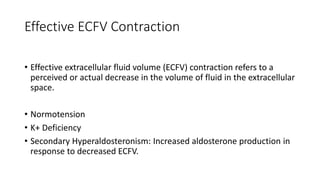 Metabolic Alkalosis causes, pathophysiology and treatment | PPTX