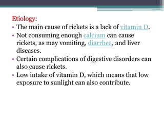 Metabolic and genetic disorders of bone | PPTX