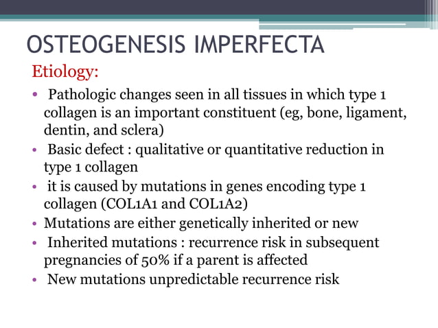 Metabolic and genetic disorders of bone | PPTX | Endocrine and ...