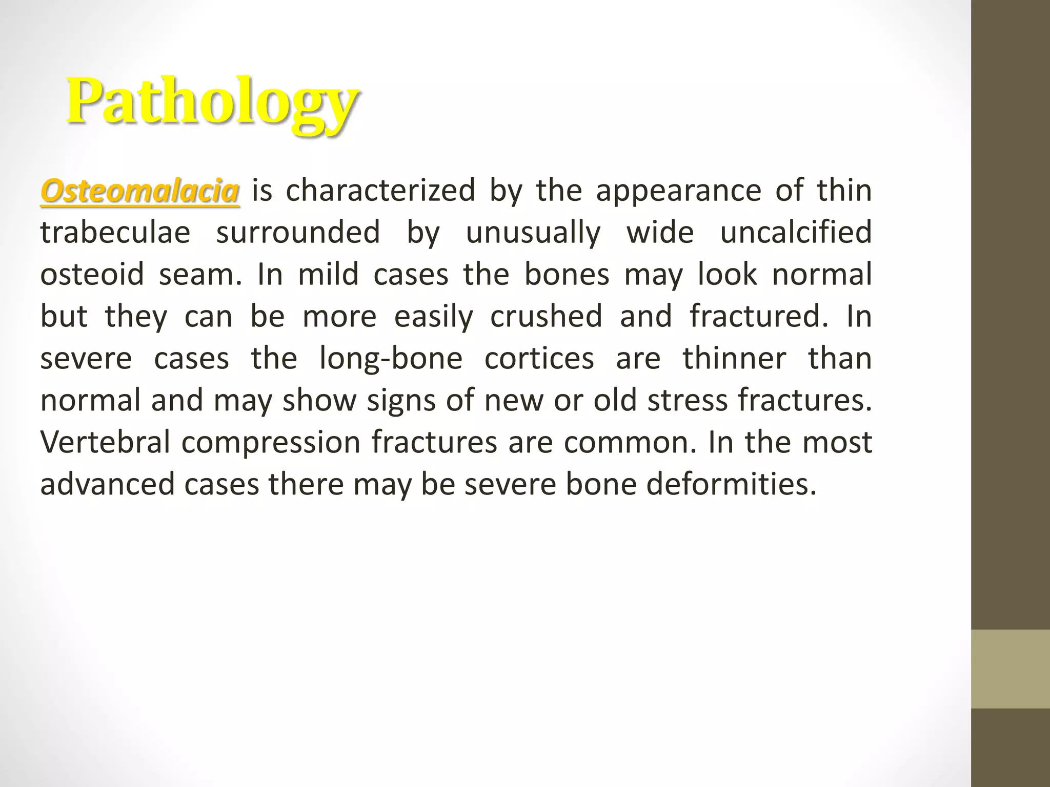 Metabolic bone disease.pptx | Bone and Joint Conditions | Diseases and ...