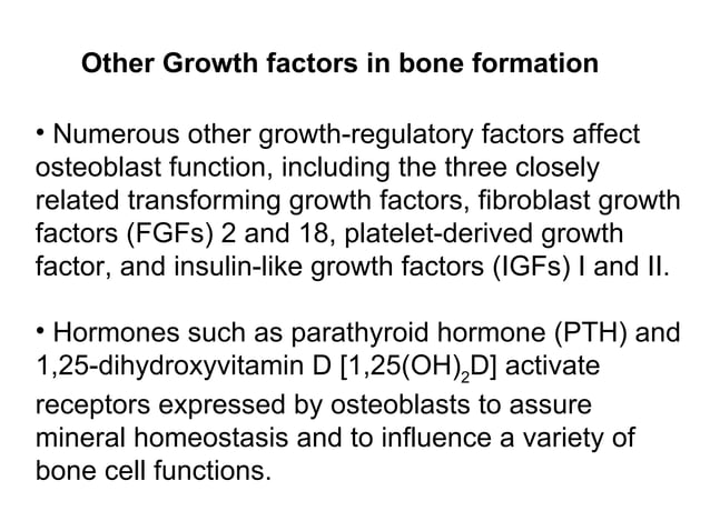 Metabolic Bone Disease Molecular Biology | PPT
