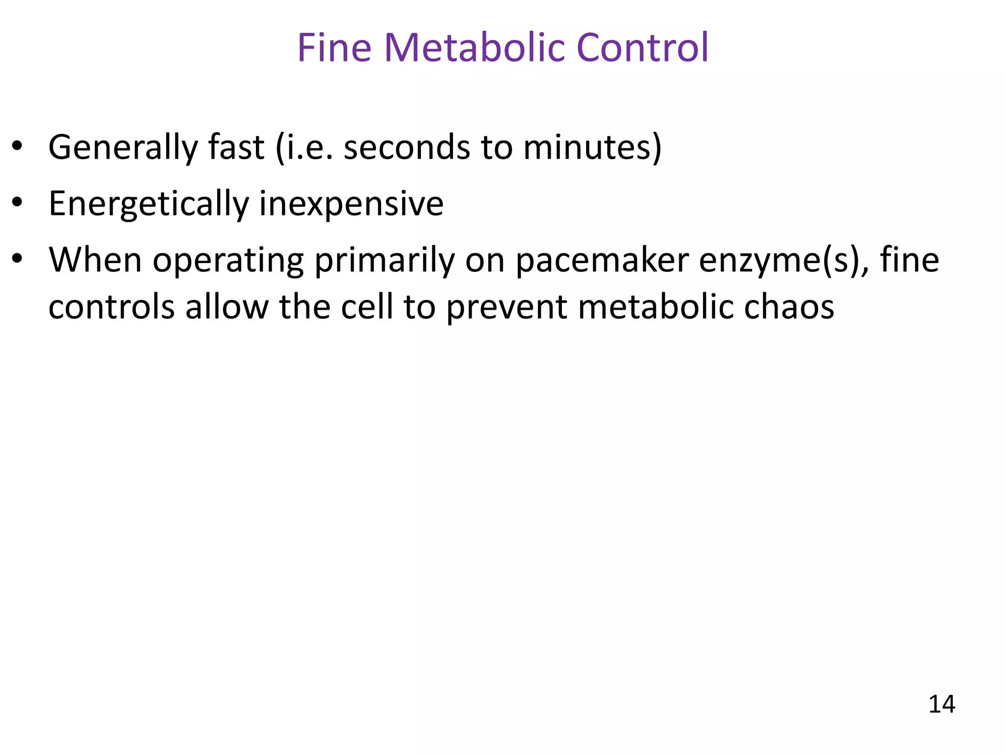 Metabolic control | PPTX
