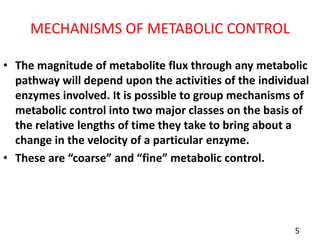 Metabolic control | PPTX