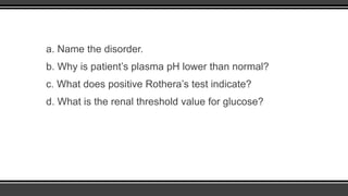 Metabolic Disorders including inborn errors of metabolism | PPT
