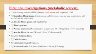 Metabolic disorders in neurology | PPTX