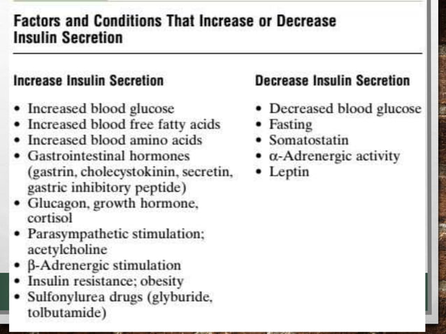 Metabolic effect of insulin and glucagon | PPTX | Endocrine and ...