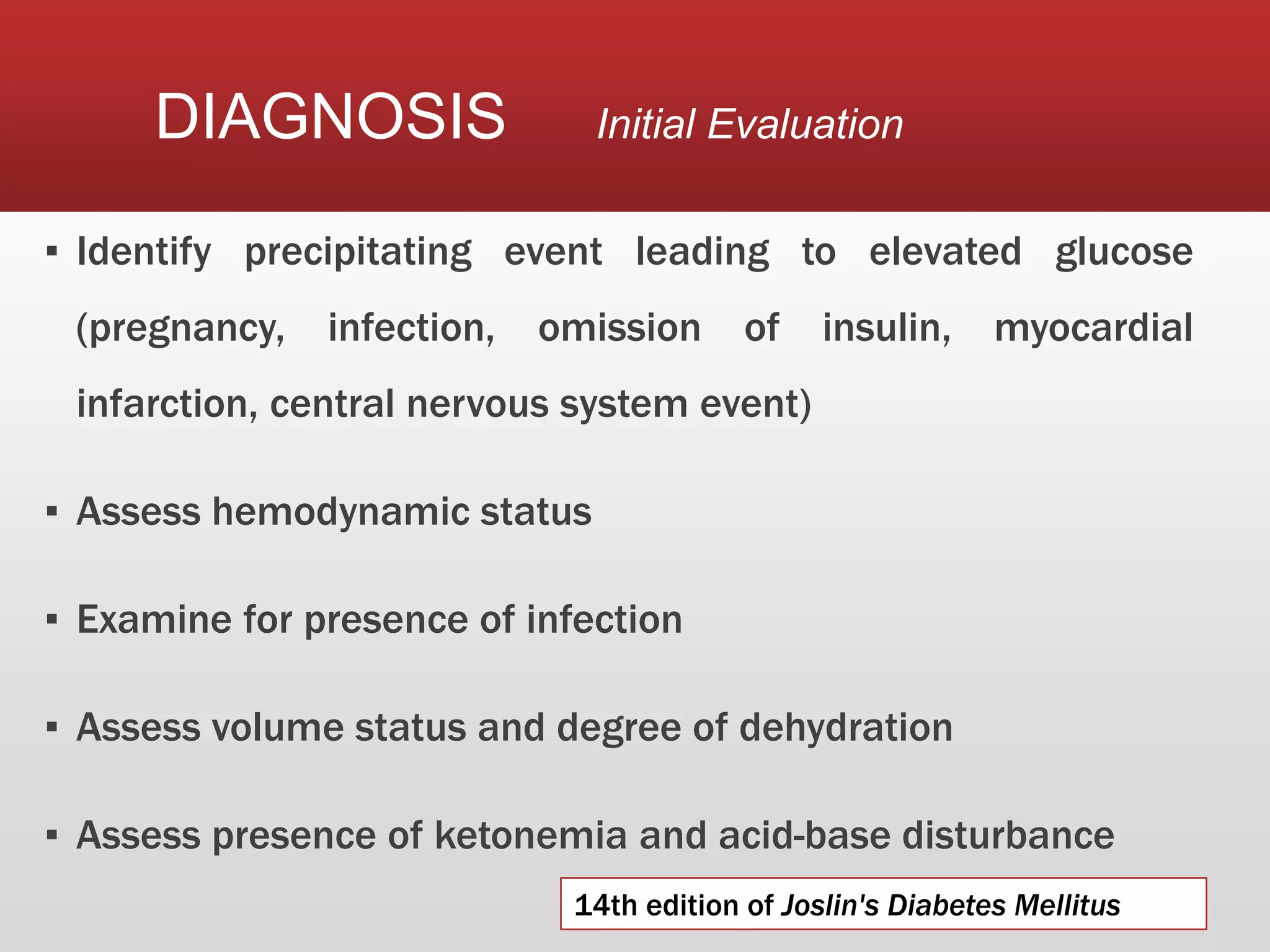 Metabolic emergencies of diabetis mellitus | PPTX