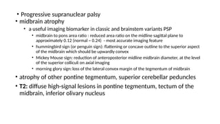 Imaging in Metabolic encephalopathy and dementia | PPTX