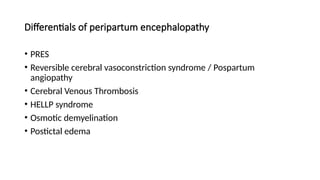 Imaging in Metabolic encephalopathy and dementia | PPTX
