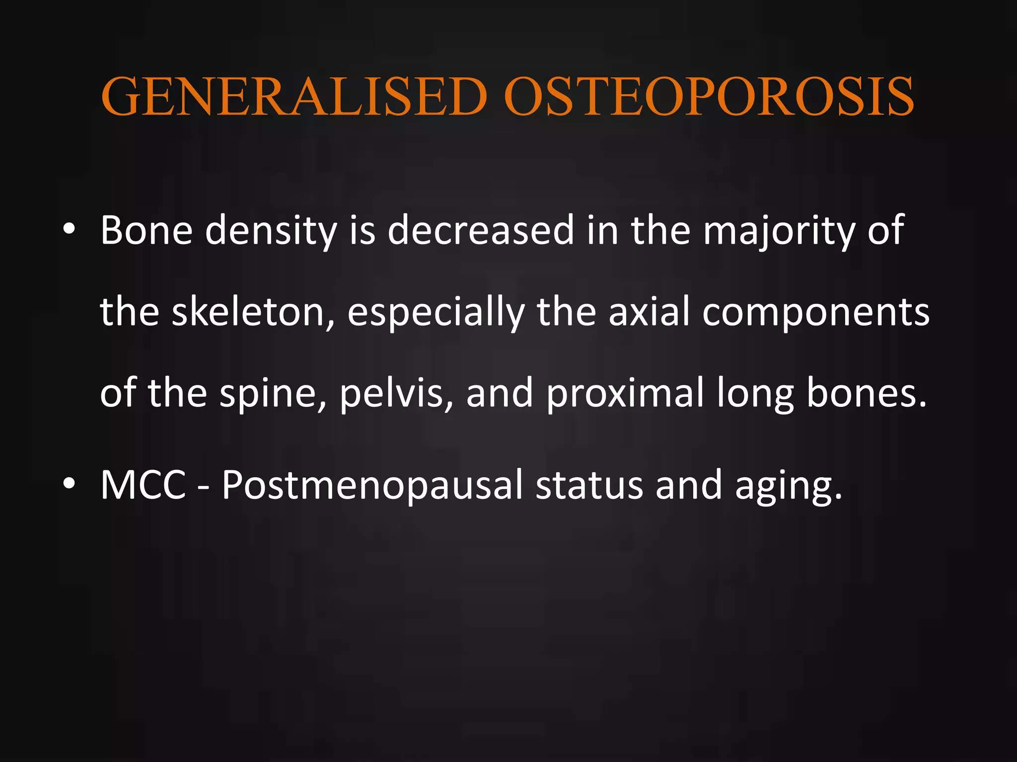 Metabolic & endocrine disorders of skeletal system | PPTX