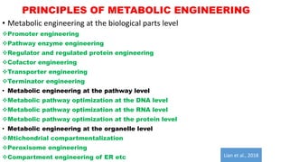 Metabolic Engineering | PPTX