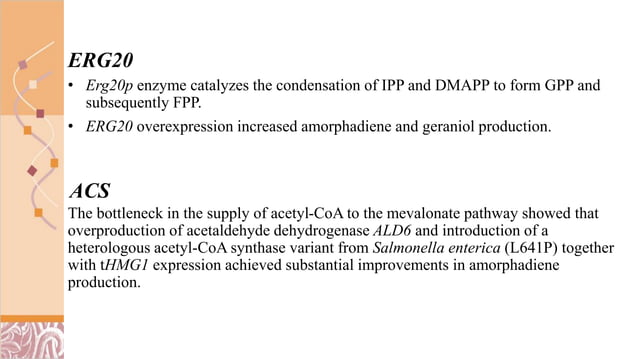 Metabolic Engineering Of Saccharomyces Cerevisiae For Isoprenoids