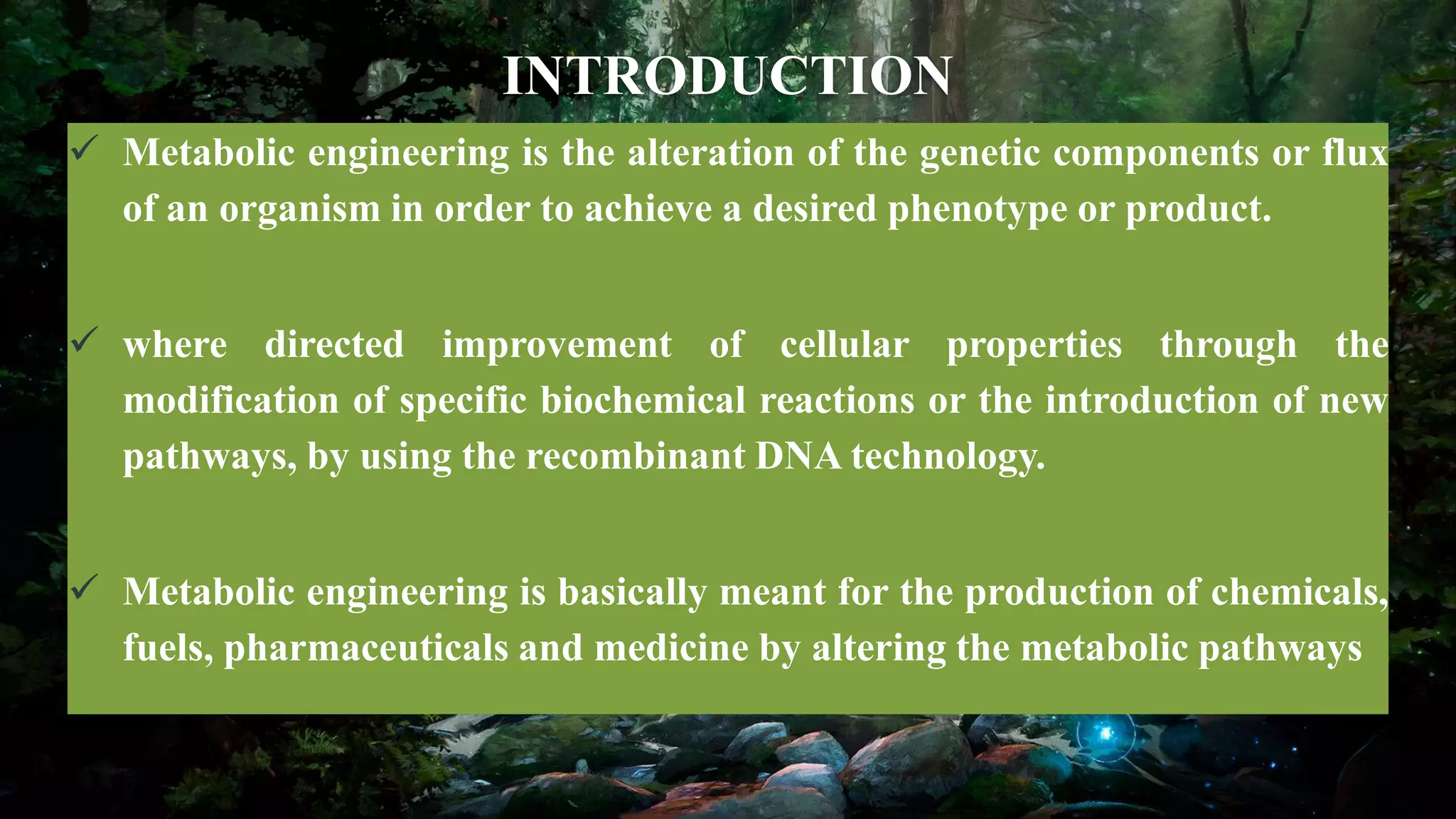History of Metabolic engineering | PDF