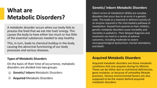 Metabolic Disorders: All You Need to Know | PPTX