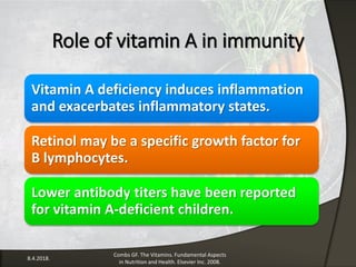 Metabolic functions of vitamin A | PPSX