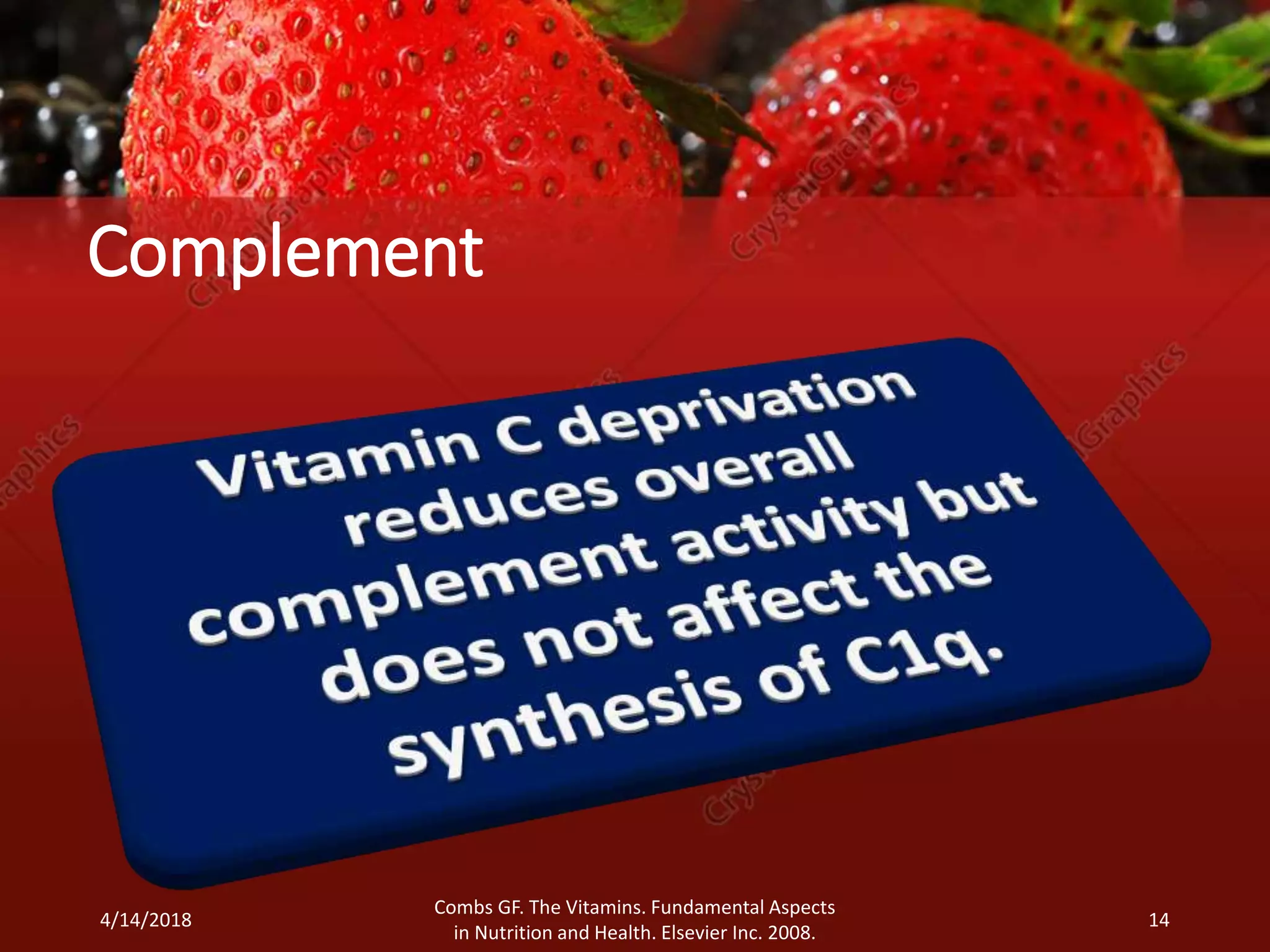 Metabolic functions of vitamin C | PPSX