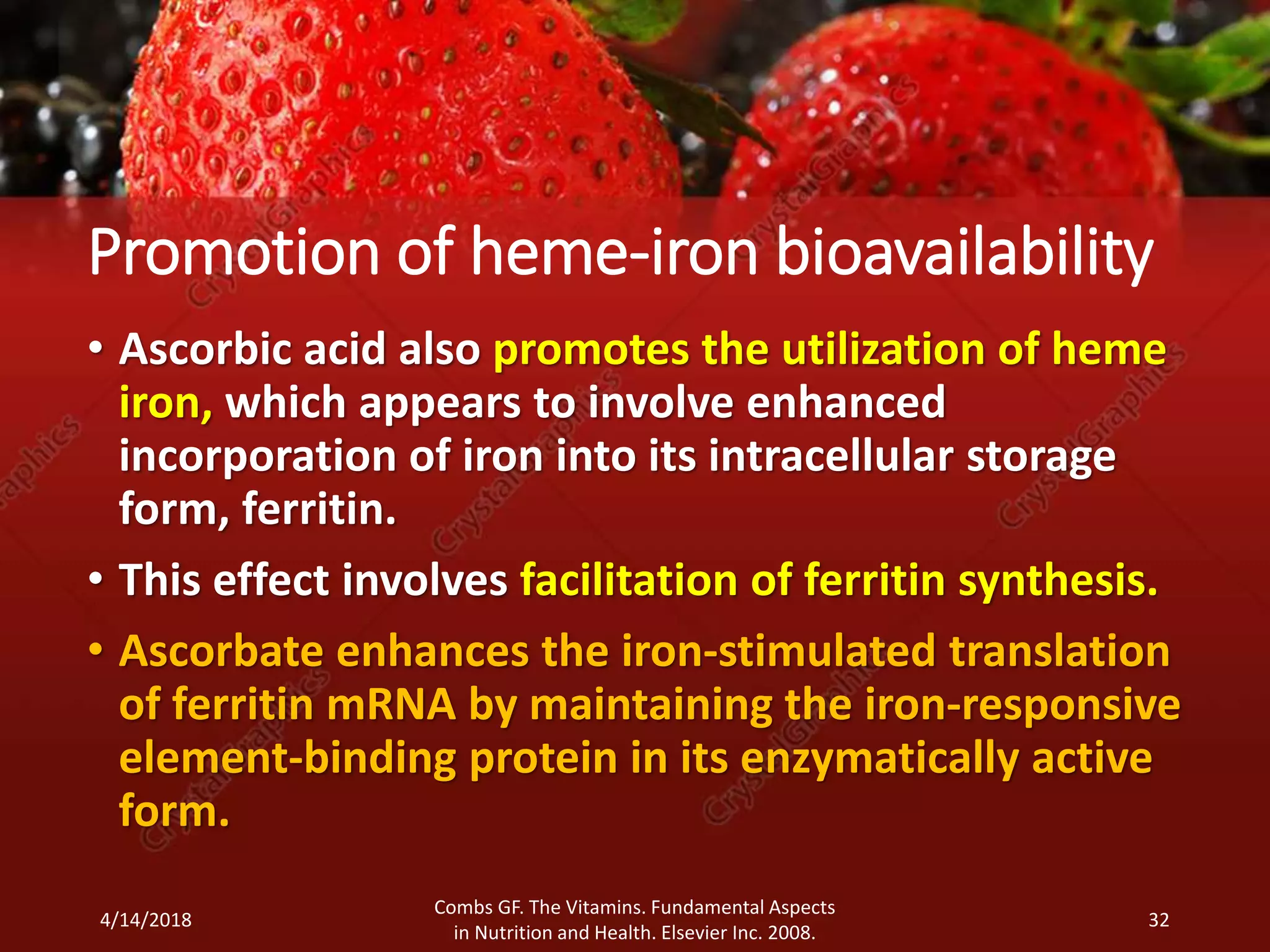 Metabolic functions of vitamin C | PPSX