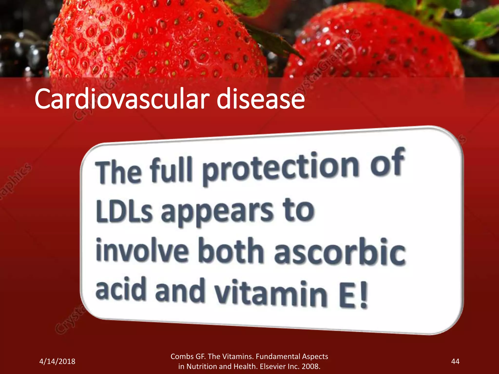 Metabolic functions of vitamin C | PPSX