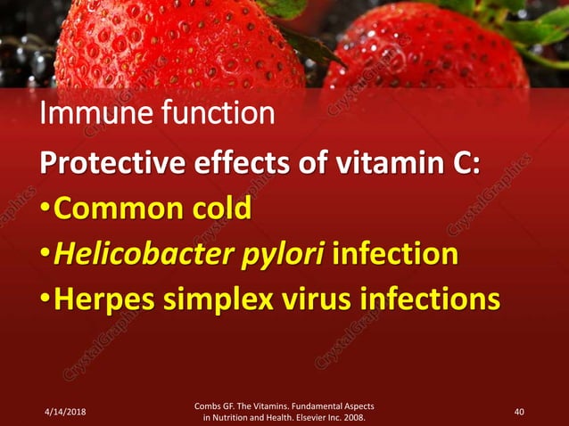Metabolic functions of vitamin C | PPSX