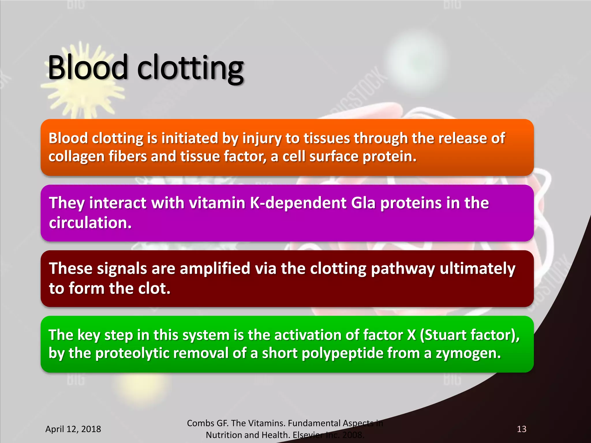 Metabolic functions of vitamin K | PPSX