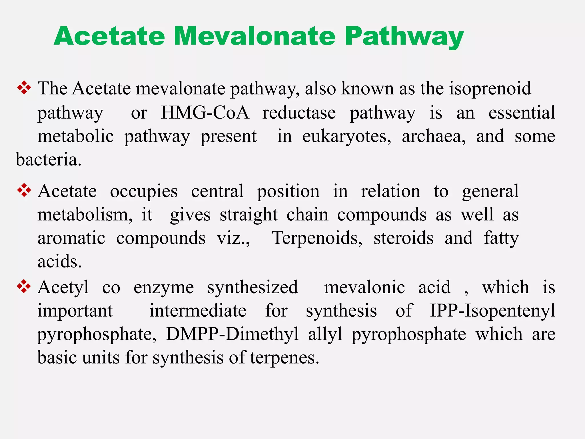 Metabolic pathway in higher plants and their determination | PPTX