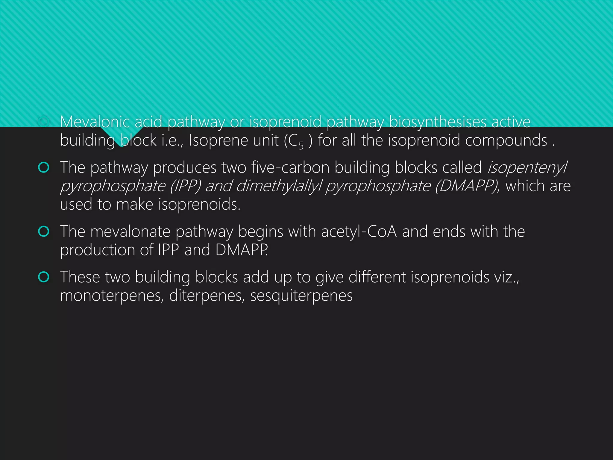 Metabolic pathways in higher plants and their determination | PPTX