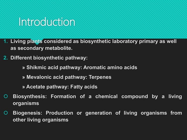 Metabolic pathways in higher plants and their determination | PPTX | Endocrine and Metabolic ...