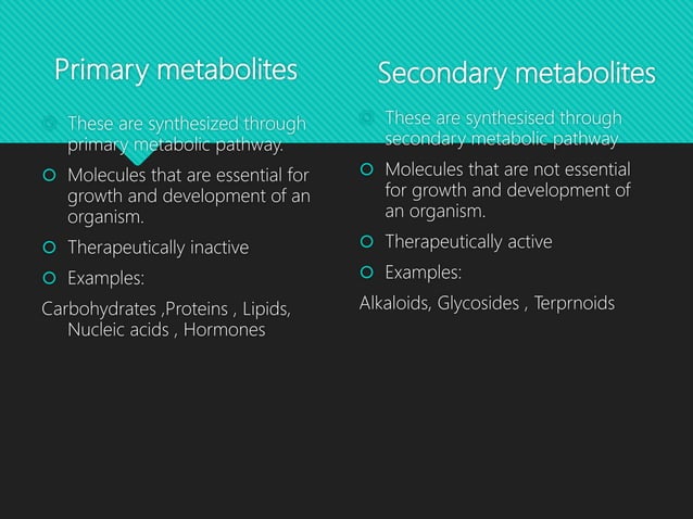 Metabolic pathways in higher plants and their determination | PPTX | Endocrine and Metabolic ...