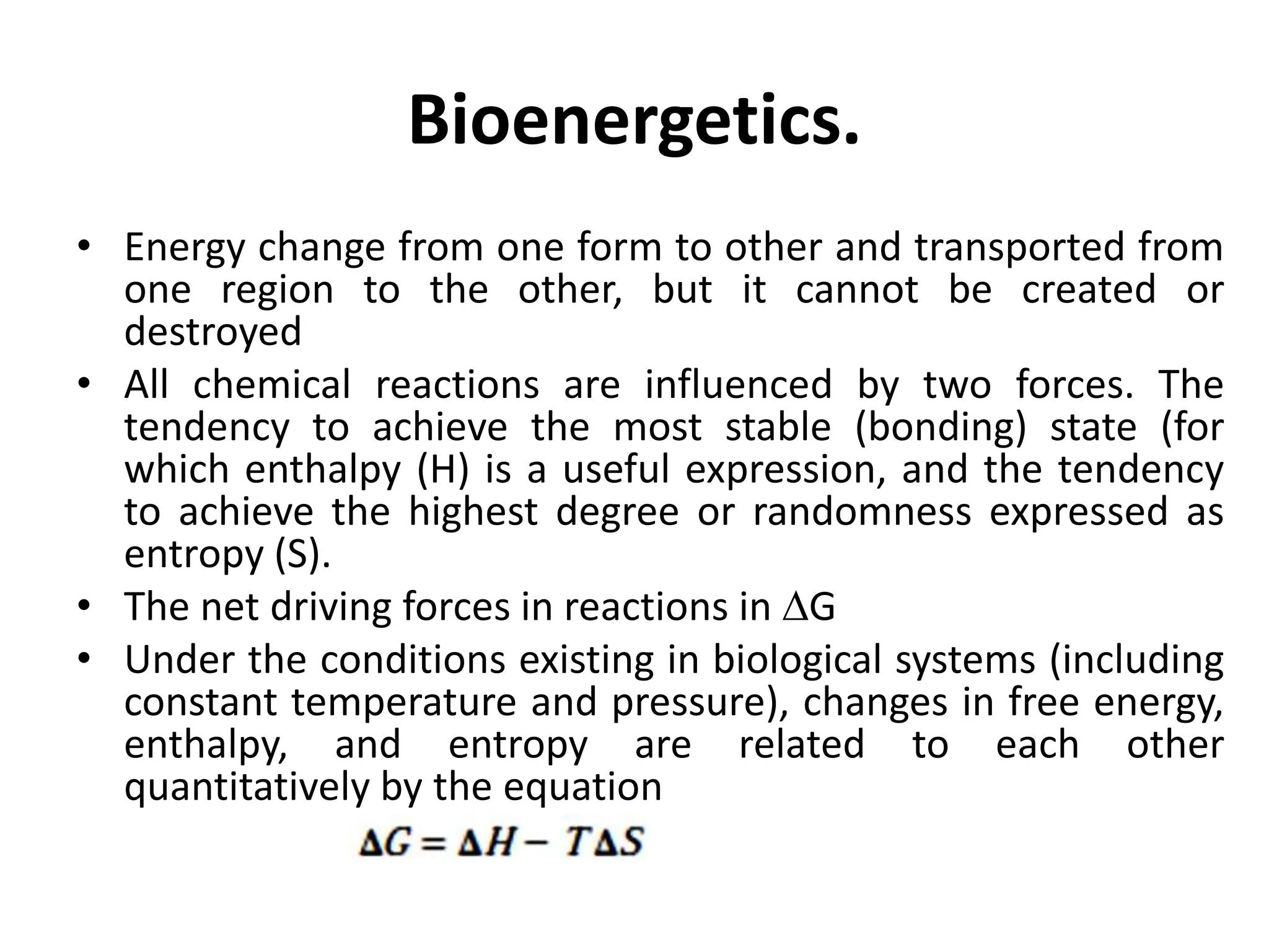 Metabolic pathways of cellular respiration, Bioenergetics and redox ...