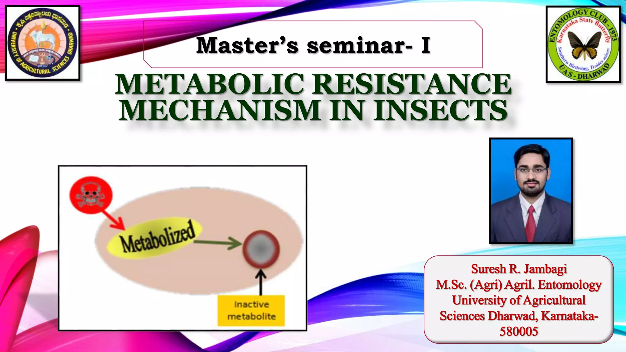 Metabolic resistance mechanism in insects | PPTX