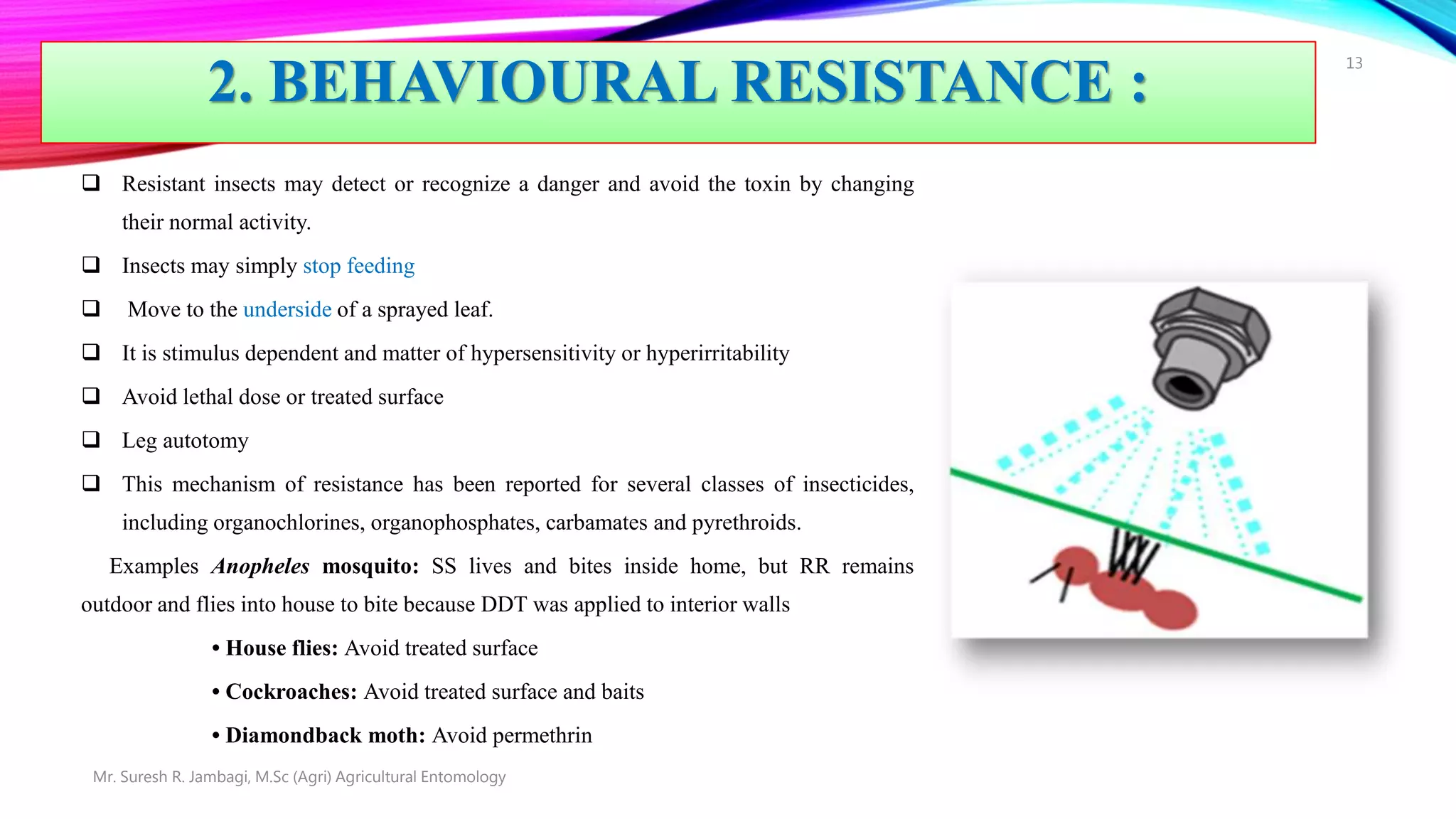 Metabolic resistance mechanism in insects | PPTX