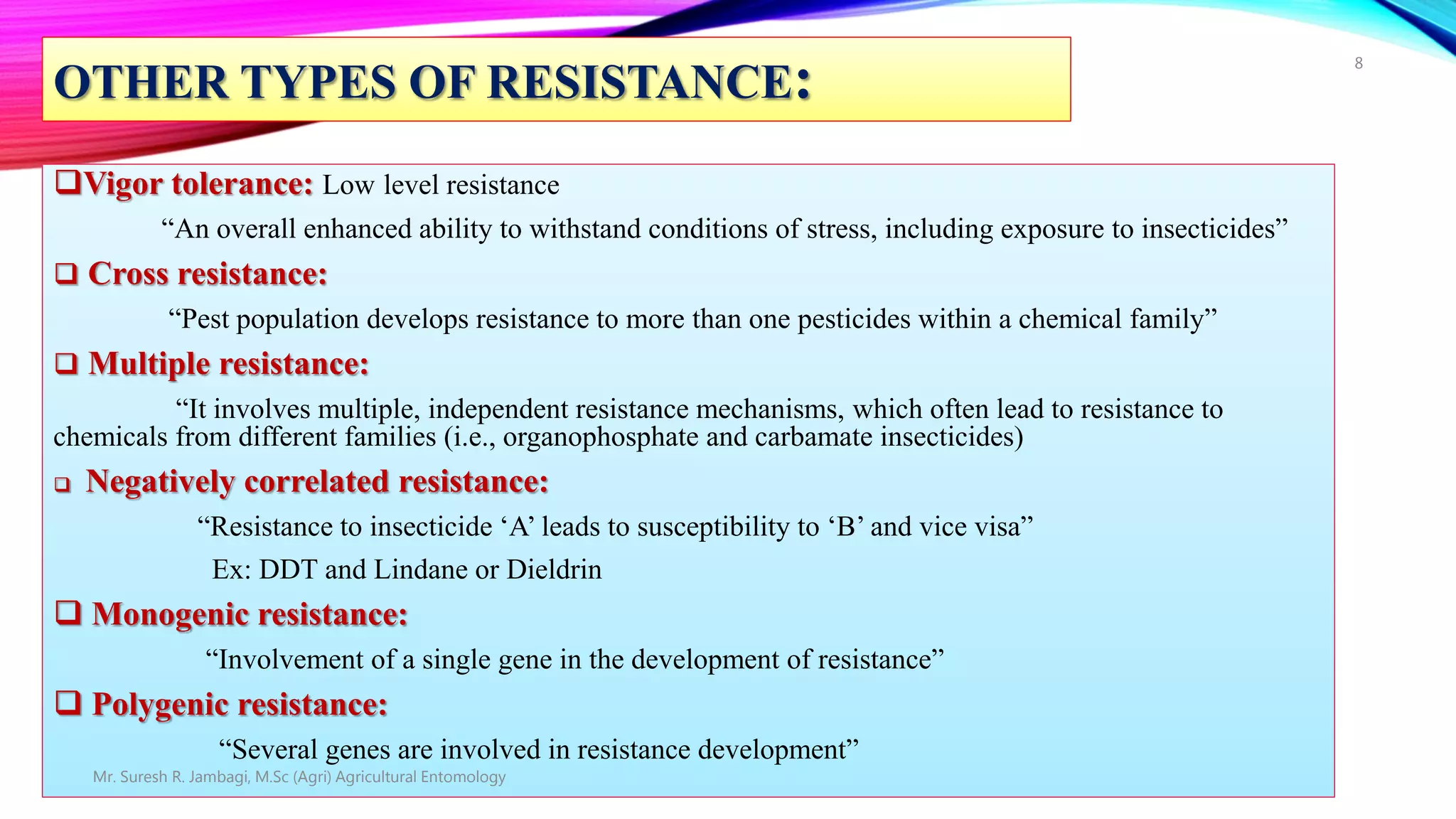 Metabolic resistance mechanism in insects | PPTX