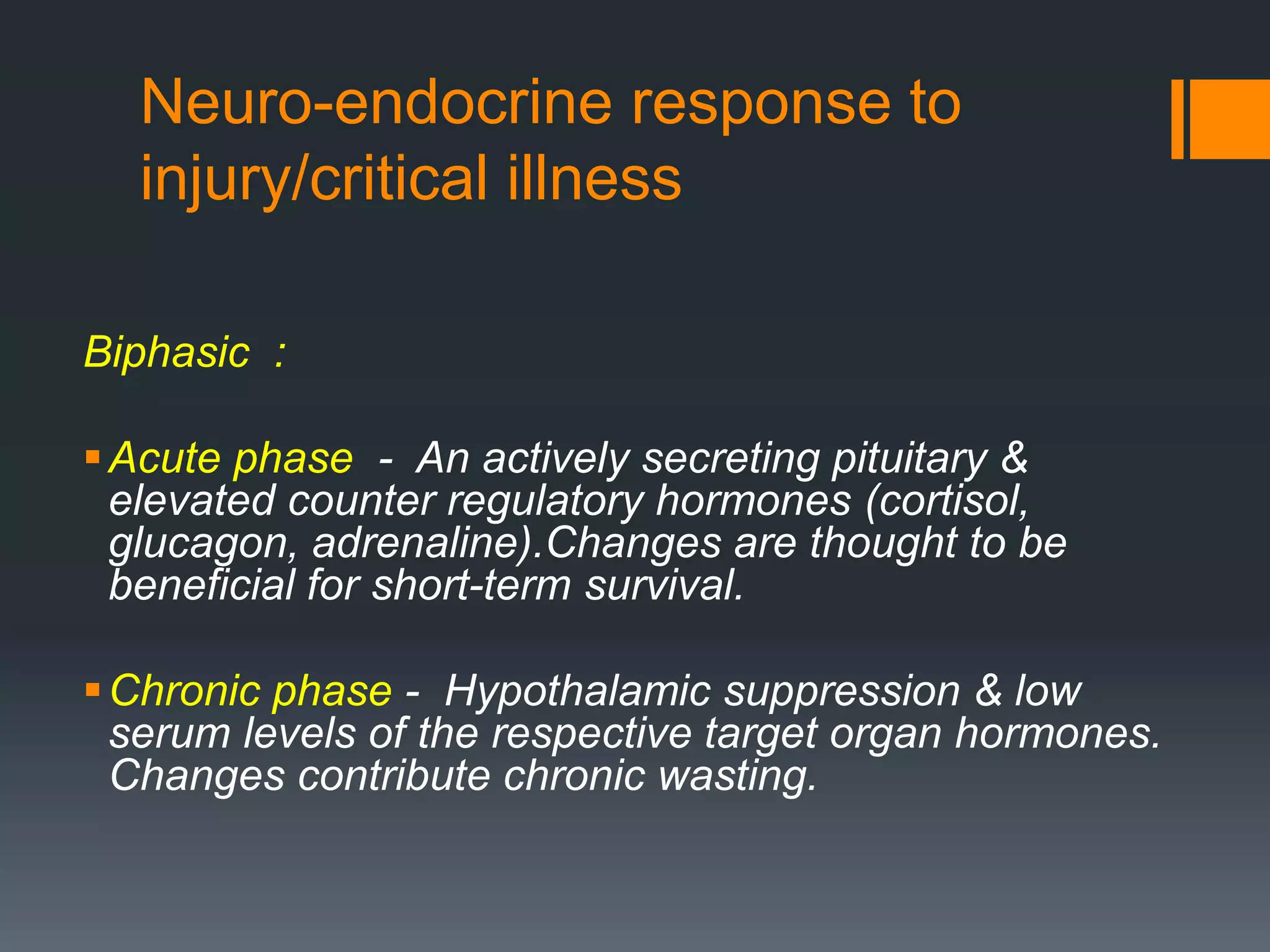 Metabolic response to injury | PPTX