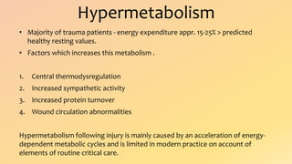 Metabolic Response To Injury | PPTX