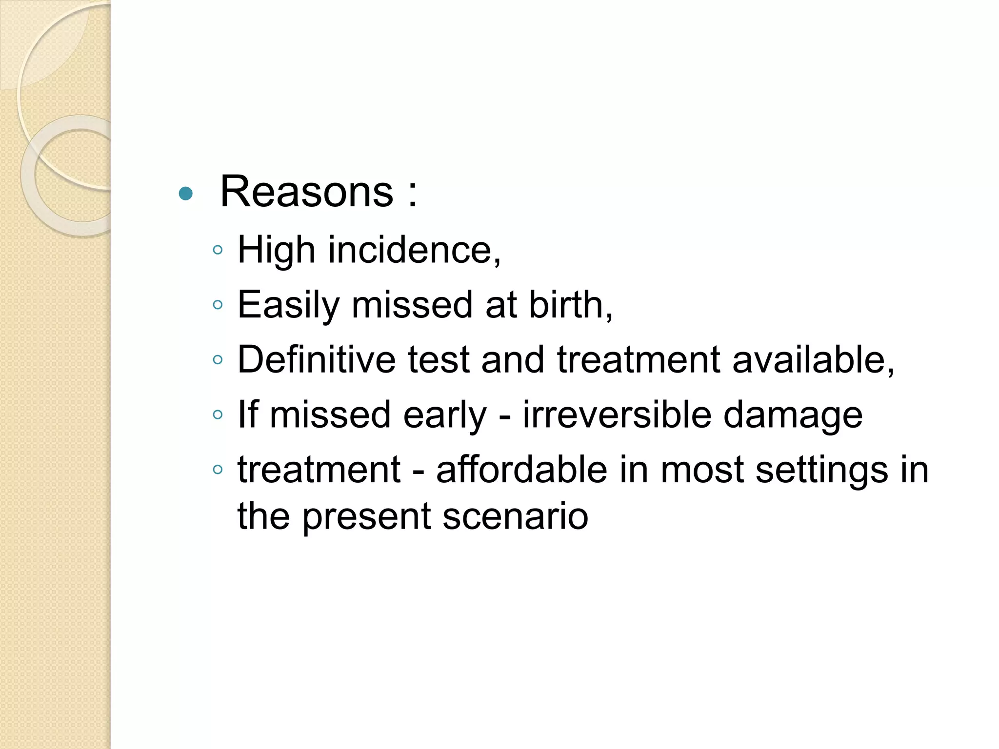 Metabolic screening in newborn | PPTX