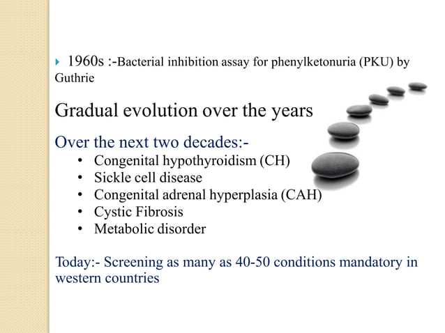 Metabolic screening in newborn | PPTX