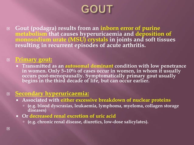 Metabolic (scurvy, gout, cppd, fluorosis) sayid | PPTX